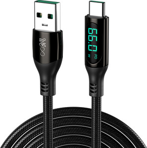 Walta Elite Type C 1 m REAL+ ADV PRO TY-C Braided Digital Display ...