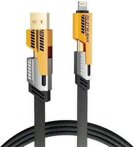 MH FORCE Type C 1 m 4 in 1 fast charging 65W Fast Charging Cable ...
