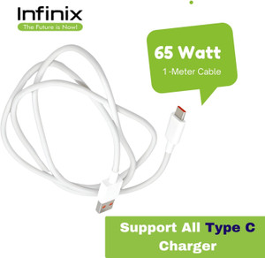Infinix USB Type C Cable 1 m 65 Watt - Infinix : Flipkart.com