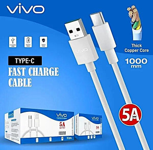 vivo USB Type C Cable 3 A 1.2 m Cable BK-C-50-A Gray - vivo : Flipkart.com