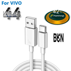BKN USB Type C Cable 6 A 1 m CERTIFIED 6 AMPERE / 44 WATT FLASH CHARGE ...