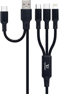 PHONOKART 3-in-1 Cable 1.2 m PKC6IN1-BLK - PHONOKART : Flipkart.com