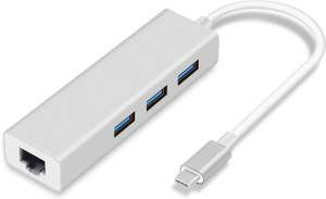 TERABYTE USB Type C Cable 2 A 0.25 m Type C for RJ45 Ethernet LAN ...