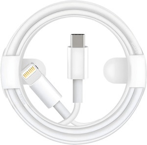 RoarX Lightning Cable 3 A 1 m PVC 20 Watt C to iPhone Lightning Cable ...