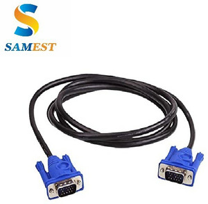 samest VGA Cable 1.5 m TV-out Cable 1.5 Meter 15 Pin Male to Male VGA ...
