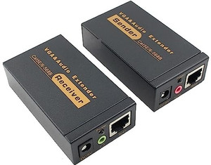 RuhZa VGA Cable 0.02 m Cat 5e Cat6 RJ45 Network LAN Cable (1 ...