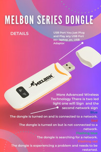 Melbon Wi-Fi Data card 4G LTE Wireless USB Dongle Stick with All SIM ...