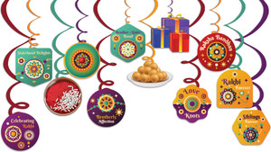 Festiko Multicolor Set of 24 Pcs Sibling Bonding Day Swirls With ...