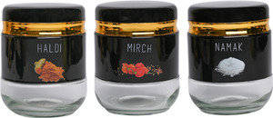 MARKET 99 Black 3-Piece Spice Jar Set 360ml Price in India - Buy MARKET ...