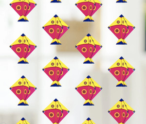 House of Festivals Multicolor Mini Kite Frill Price in India - Buy ...