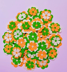 The Craft Sticker TRICOLOR FOAM FLOWER STICKER Price in India - Buy The ...