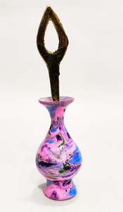 Anjum Surma dani to keep surma powder hight 5 in blu4e Decorative ...