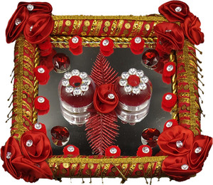Tzcrafts Tray Stylish Engagement/Shadi/Nikah/Sagai Ceremony Decorative ...