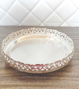 asd Stainless Steel Decorative Platter Price in India - Buy asd ...