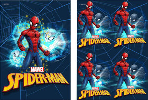 LITTLE BIRDIE Marvel Filament Decoupage Paper A4 Spider-Man The ...