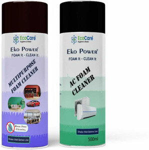 Eko Power Foam Cleaner Combo for Multipurpose and AC 500ml each ...