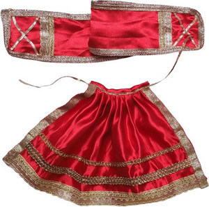 PRASHITA CREATION Red color Navratri special Mata Rani Poshak (Lehenga ...