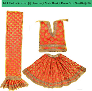 Sparsh Collection Hanuman Ji Orange Full Dess, Krishna For Janmastmi ...