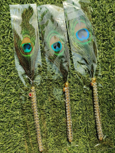 Firmus Fancy Mor chadi with pankh for laddu gopal and other deities ...