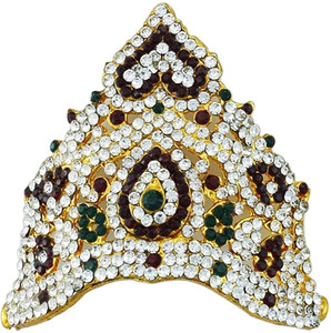 usha gold Deity God Jewelley Crown for all Gods and Goddesse Deity ...