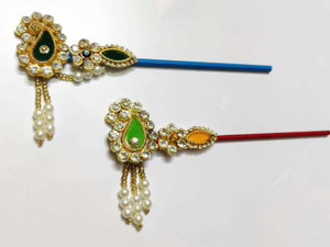 radha krishnam poshak /Laddu Gopal Designer Basuri/Krishna Basuri/ 2 ...