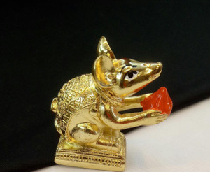 Shrungar Ganesha Festival( Mouse), Vehicle of Ganpati ji, Golden Mushak ...