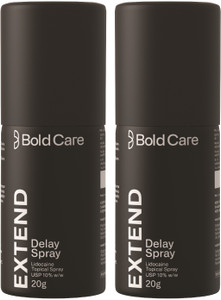 Bold Care Extend Delay Spray for Men -Pack of 2 Price in India - Buy ...