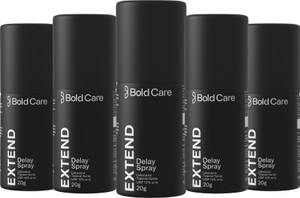Bold Care Extend Delay Spray for Men -Pack of 5 Price in India - Buy ...