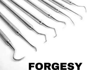Forgesy DENTAL Hand Scaler, Set of 8pc Dental Elevator Price in India ...