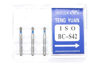 ADDLER DENTAL DIAMOND BUR BC-S42 FG AIR ROTOR SWISS DIA PREMIUM BURS ...