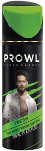 PROWL DEO By Tiger Shroff Fresh Deo 200ml*1 Perfume Body Spray - For ...