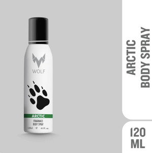 Wolf Arctic - No Gas Perfumed Bodyspray for Men- 120 ml Body Spray ...