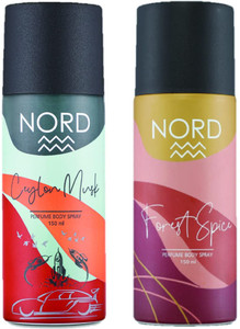NORD Forest Spice and Ceylon Musk Deodorant Spray - For Men - Price in ...