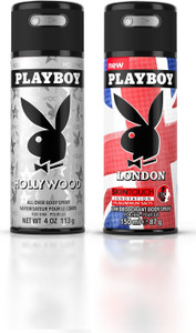 PLAYBOY Holly + Landon Deodorant Spray - For Men - Price in India, Buy ...