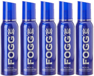 FOGG Royal Body Spray For Men Long Lasting,Deodorant 65ml Pack Of 5 ...