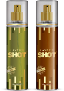 LAYER'R Shot Gold Ultima, Sporty Long Lasting Body Spray For Men (270ml ...