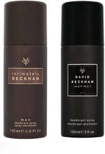DAVID BECKHAM Instinct + Intimately Deodorant Spray - For Men - Price ...