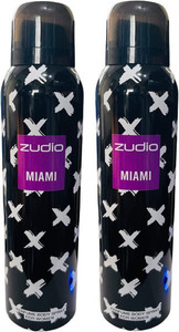 zudio MIAMI WOMEN PACK OF 2 Body Spray - For Men & Women - Price in ...