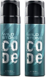 Wild Stone Code Steel Combo 120 ml each Perfume Body Spray - For Men ...