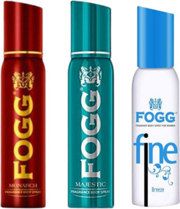 FOGG DEO MONARCH+MAJESTIC+ 120 ML Body Mist - For Men & Women - Price ...