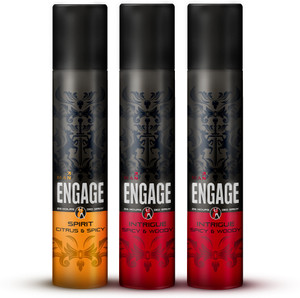 Engage Deo Combo 2 Intrigue for Him 150ml Deodorant Spray - For Men ...