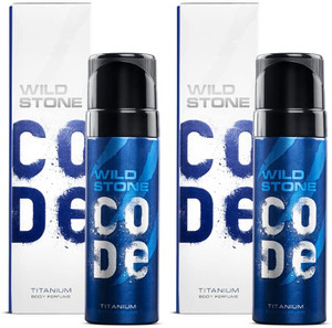 Wild Stone Titanium Perfume Body Spray (120 ml each) Deodorant Spray ...