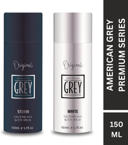 American Grey Storm and White Original Deos Series Sensual Aquatic ...