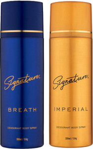 Signature Breath & Imperial Long Lasting Fragrance (200ML Each) Combo ...