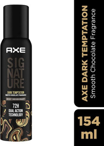 AXE SIGNATURE Dark Temptation Bodyspray Deodorant No-Gas Formula ...