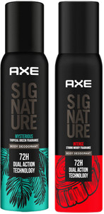 AXE Signature Mysterious and Intense Deodorant No Gas Body Perfume Body ...