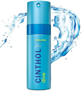 CINTHOL Deo Spray, Dive | No Alcohol | Skin Safe | with Active Mineral+ ...
