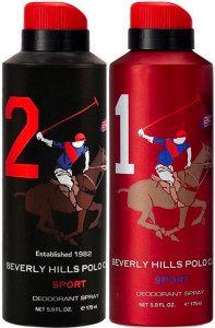 BHPC RED+BLACK DEODORANT COMBO02 Deodorant Spray - For Men - Price in ...