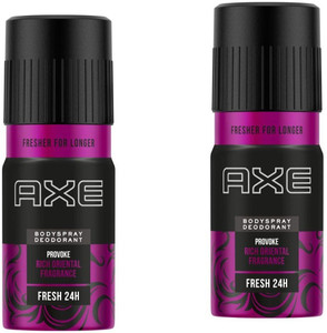 AXE Provoke Deodorant 150ml Pack of 2 Each Body Spray - For Men & Women ...