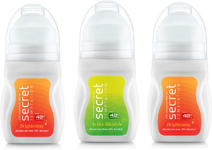 Secret Temptation Active Lifestyle and Brightening Fresh Underarm Roll ...